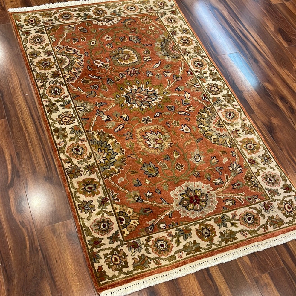 Kaoud Rugs 3X5.3 Rectangle Rust Ant. Veramine Area Rug - Traditional ...