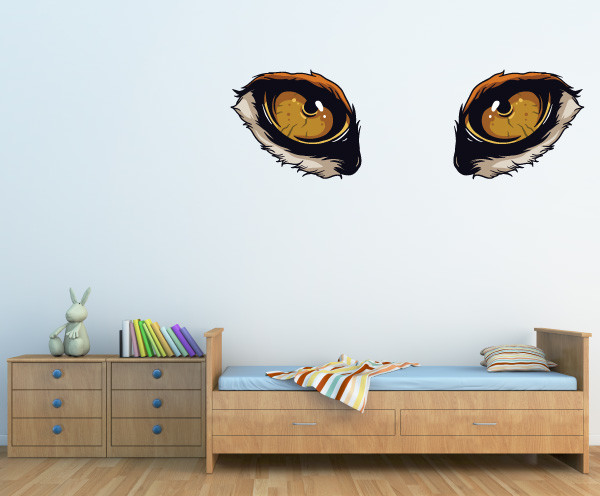 Predator Eyes Vinyl Wall Decal PredatorEyesUScolor003, 42 in ...