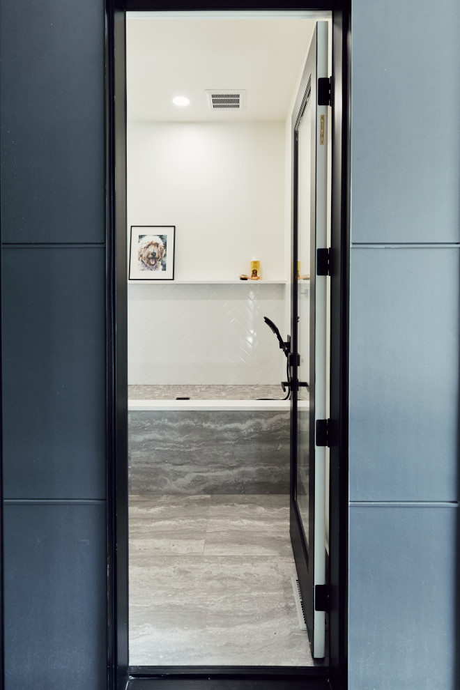 Bellevue Custom Home Dog Wash - Modern - Exterior - Seattle - by ...