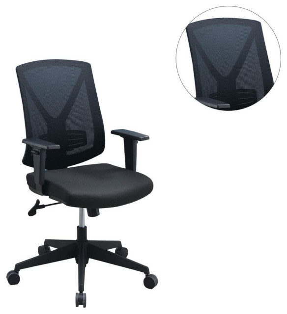 Modern Office Chair Black Color High Back Mesh Desk Chair ...