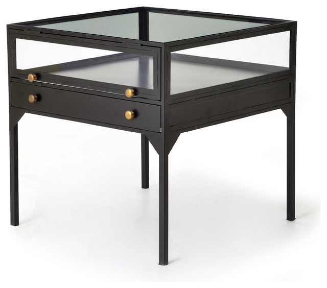 Shadow Box End Table - Industrial - Side Tables And End Tables - by ...