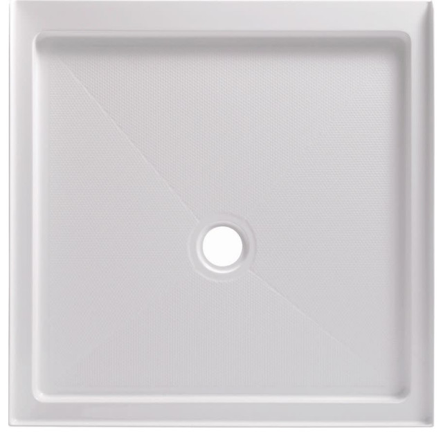 Miseno MNOSB3636C 36" x 36" Square Shower Base - Shower Pans And Bases ...