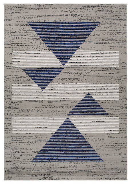 Surya Pisa PSS-2377 Machine Woven Area Rug, 4'11" x 7' - Contemporary ...