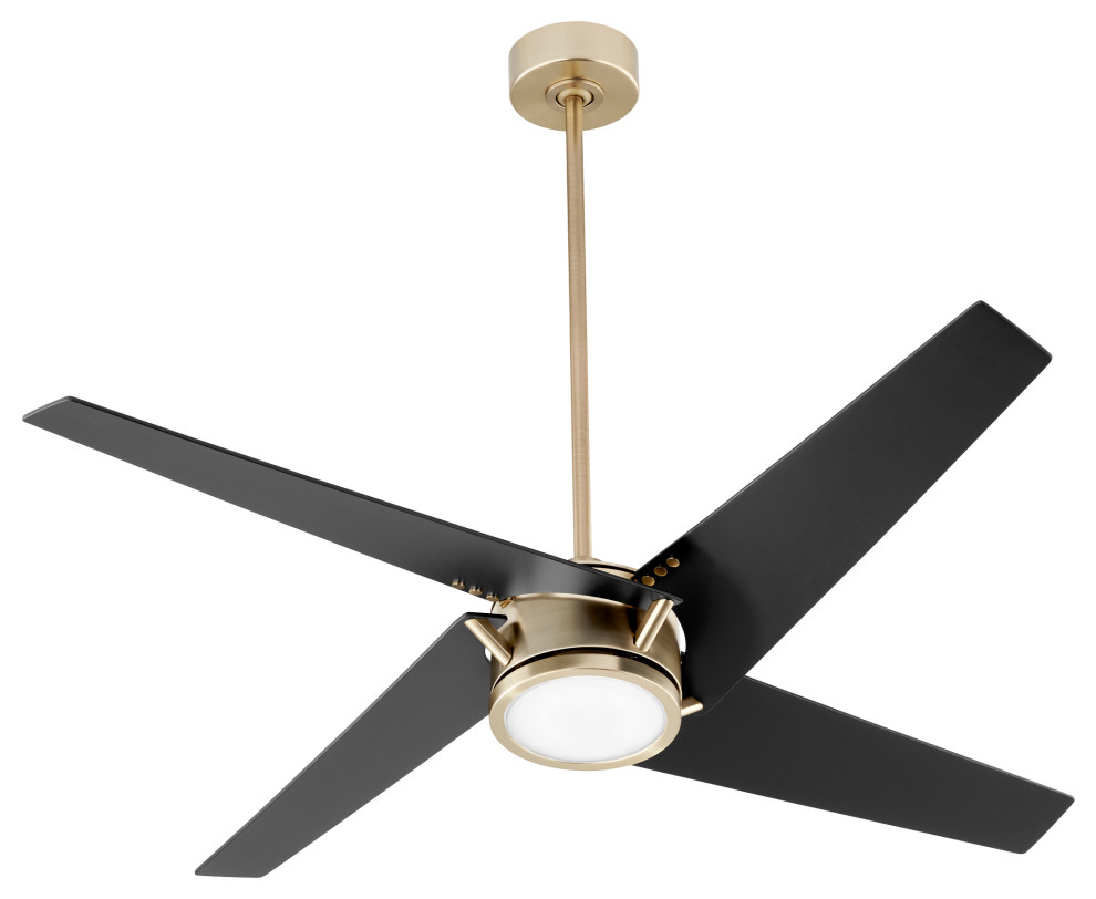 Axis 54" Fan Aged Brass - Transitional - Ceiling Fans - by Buildcom | Houzz