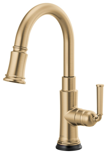 Rook 1.8 GPM Single Hole Pull Down Prep Kitchen Faucet, MagneDock ...