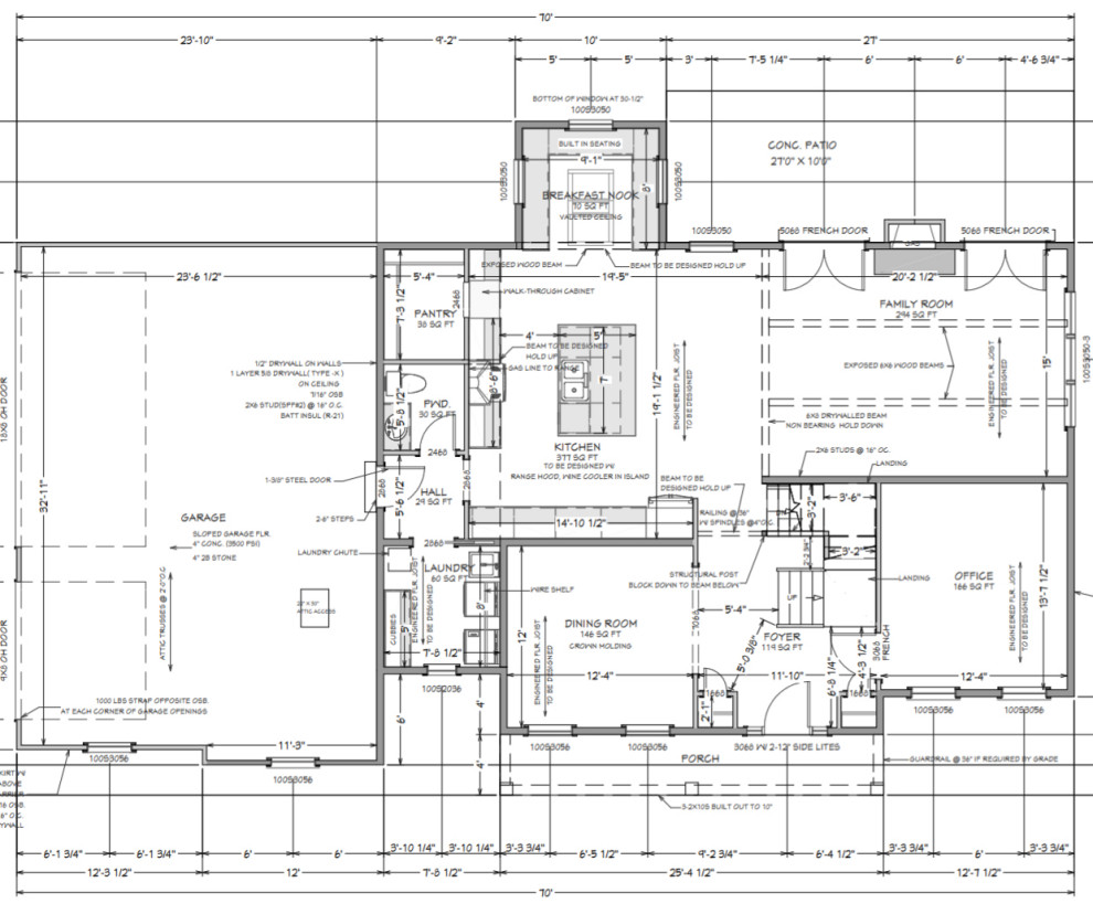 New Construction Floor Plan Review