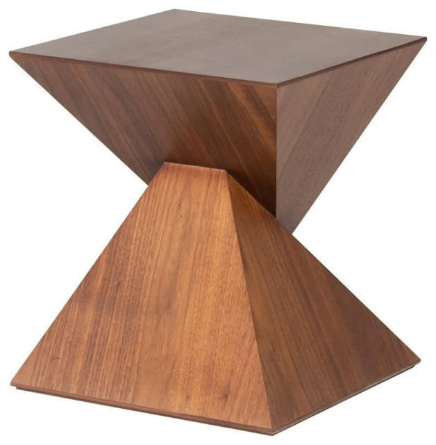 Azalea Walnut Side Table - Transitional - Side Tables And End Tables - by Rustic Home Decor | Houzz