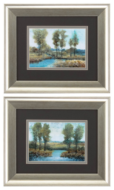Stream Side, 2-Piece Set - Contemporary - Prints And Posters - by ...
