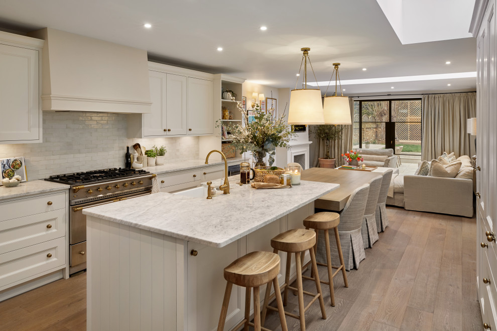 Townhouse - Transitional - Kitchen - London - by Olivia Alexandra ...