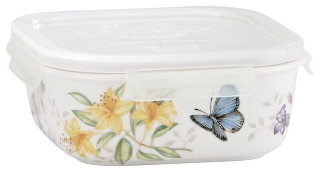 Butterfly Meadow Serve & Store Container - Contemporary - Food Storage ...