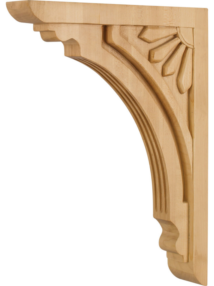 Hardware Resources COR5-4 Corbel, Natural Maple - Traditional - Corbels ...