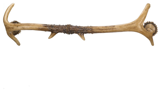 Antler Towel Rack - Rustic - Towel Racks & Stands - by VirVentures | Houzz