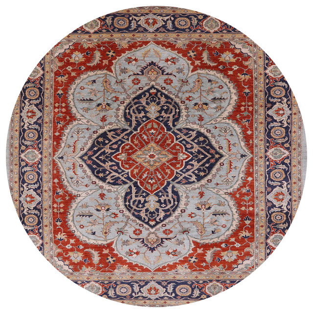 Ahgly Company Indoor Rectangle Mid-Century Modern Area Rugs, 5' x 7', 7 ...