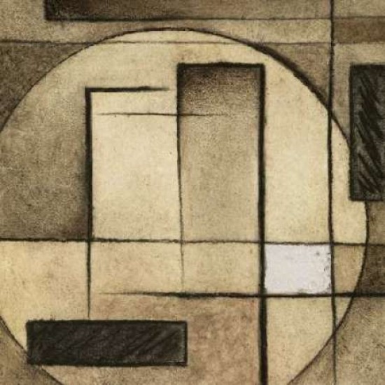 Brown Circle Box I Poster Print by Kristin Emery - Item ...
