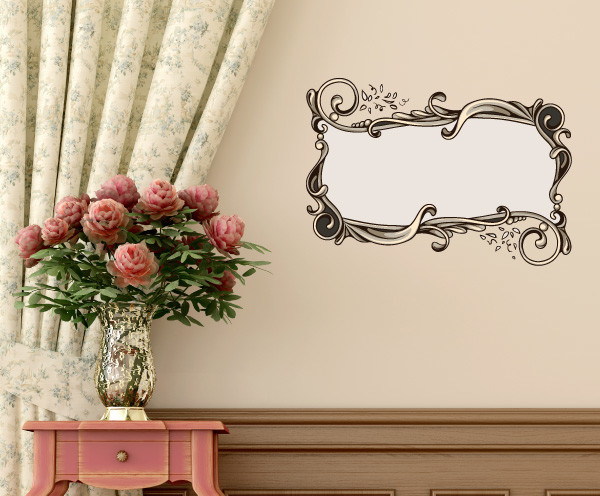 Scroll Ornate Vinyl Wall Decal ScrollOrnateUScolor008, 60 in ...