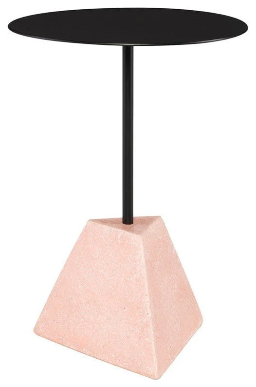 Addison Black Flamingo Side Table - Contemporary - Side Tables And End ...