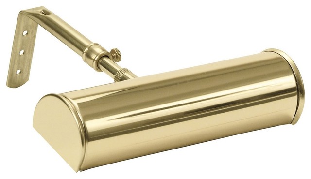 Advent 7" Polished Brass Battery Operated LED Picture Light ...