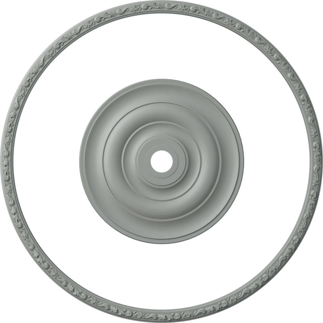 52"OD Ceiling Ring with 26 1/2"OD Ceiling Medallion Jefferson Kit ...