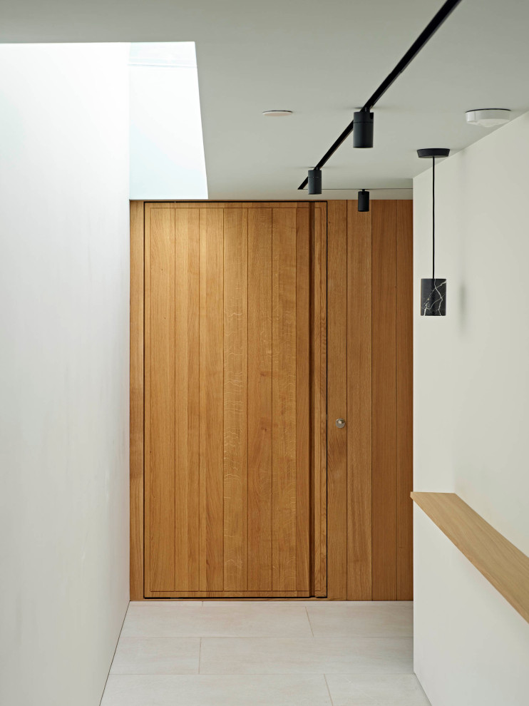 European oak pivot front door, as seen on Grand Designs - Contemporary ...