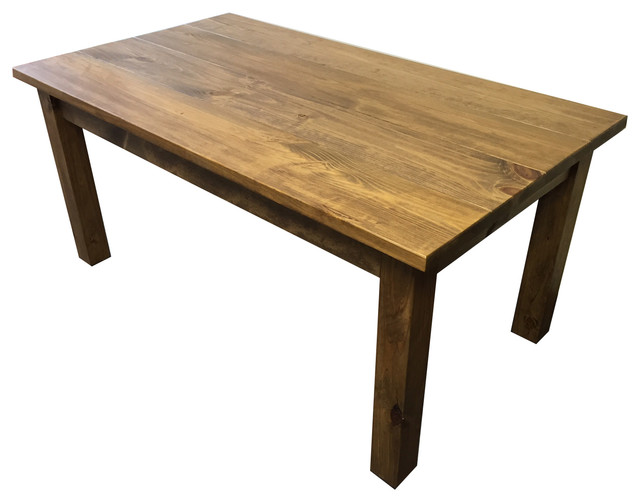 Vermont Farm Table, 54" - Farmhouse - Dining Tables - by Ezekiel ...