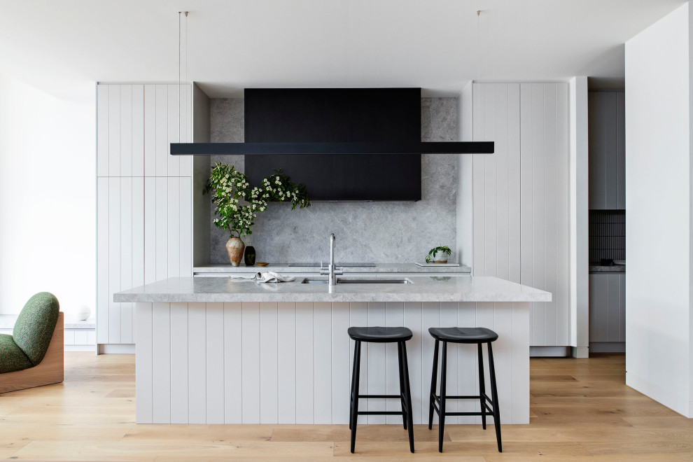 Williamstown House - Contemporary - Kitchen - Melbourne - by studio mkn ...