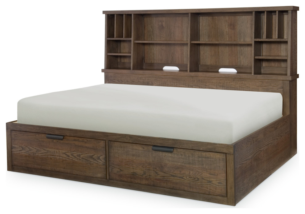 Fulton County Complete Bookcase Lounge Bed, Full 4/6, Full ...