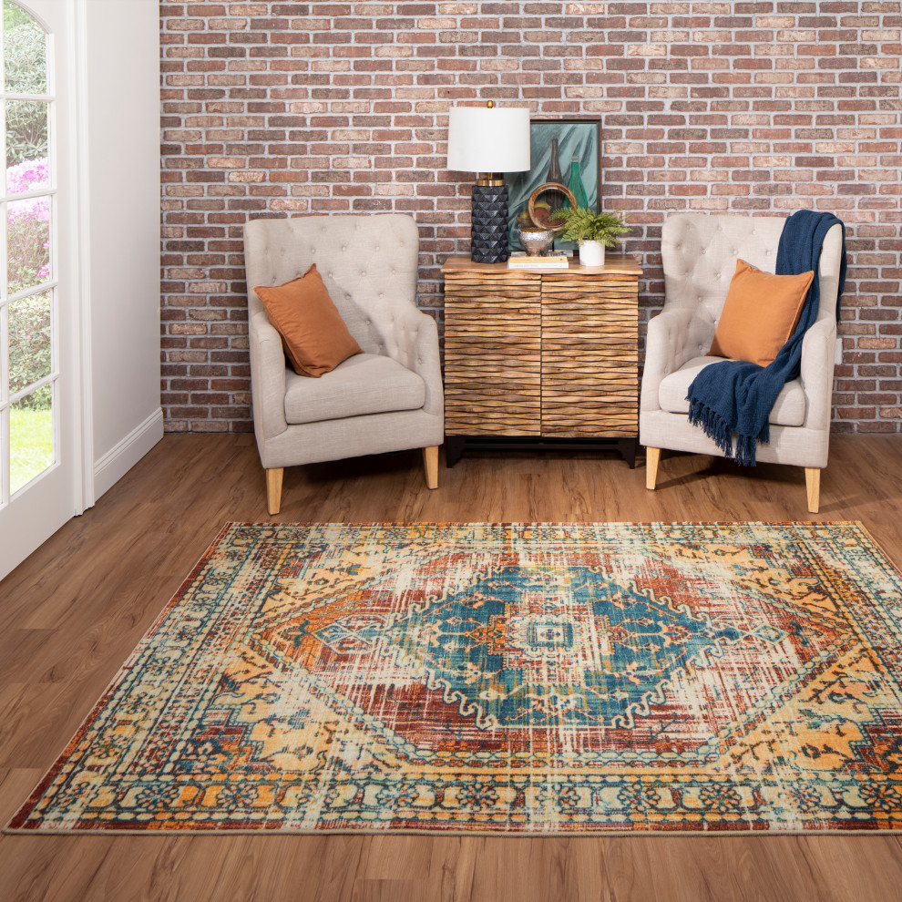 Mohawk Prismatic Apeley Spice, 3' X 5' - Contemporary - Area Rugs - by ...