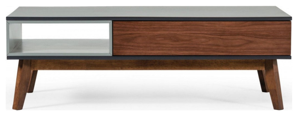 Sybella Modern Multi Colored Coffee Table - Transitional - Coffee ...
