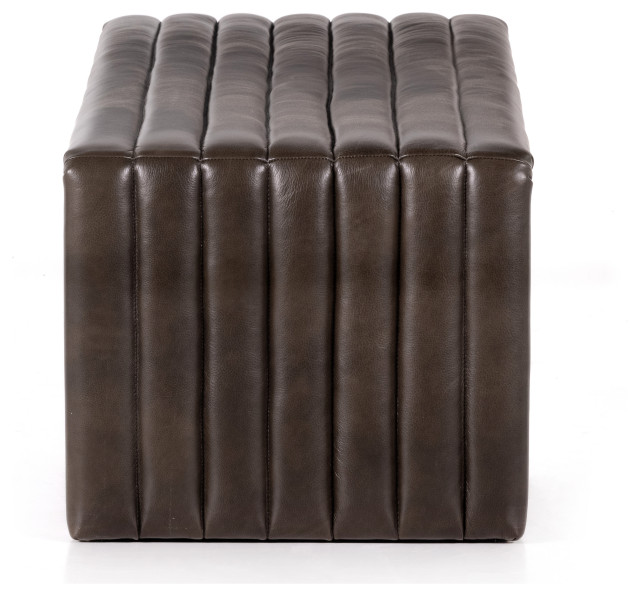 Augustine Bench, Deacon Wolf - Contemporary - Upholstered Benches - by ...