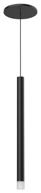 Elixir Pendant Light, Black, 1"Dx14.75"H, 1"Dx14.75"H - Modern ...