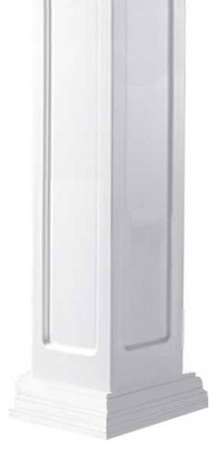 Endura-Craft Craftsman Classic, Square Non-Tapered, Recessed Panel ...