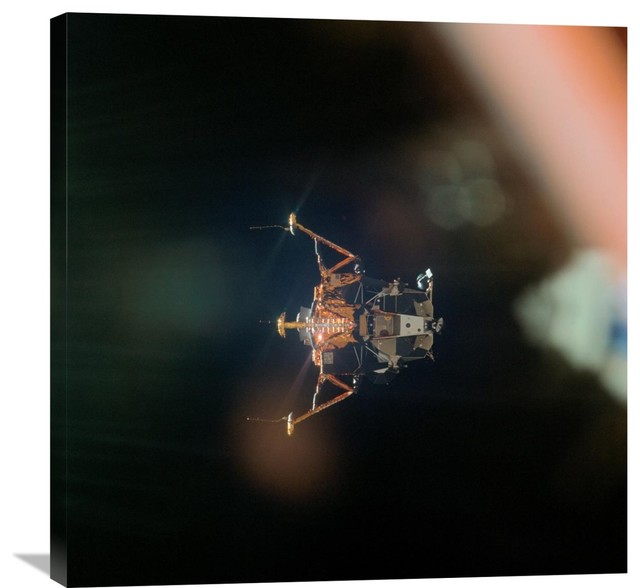 ""Eagle" the Apollo 11 Lunar Module, 1969" Artwork, 18" x 18", 30" x 30 ...