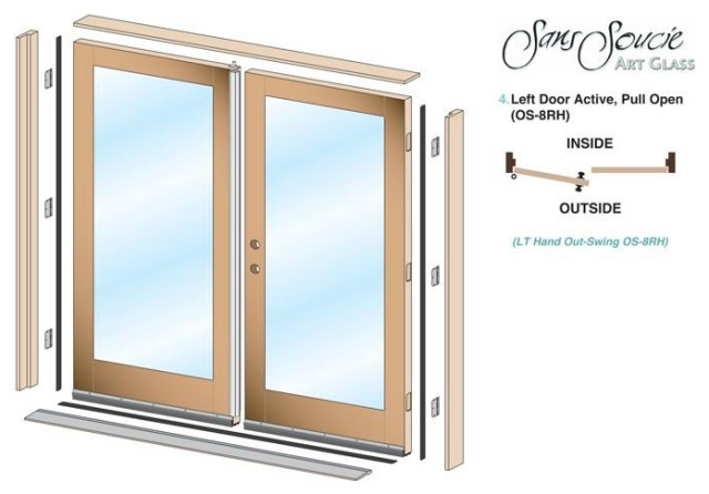 Front Door - Towers - Fiberglass Smooth - 30" x 80" - Book/Slab Door ...
