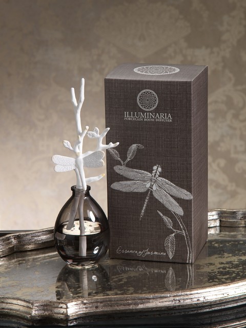 "Illuminaria" Porcelain Diffuser, Essence of Jasmine Fragrance ...