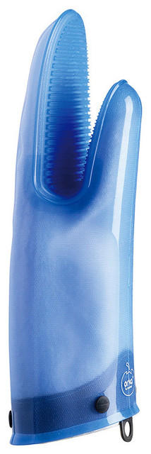 Orka NSF Pro Blue Silicone Oven Mitt Glove - Contemporary - Oven Mitts ...