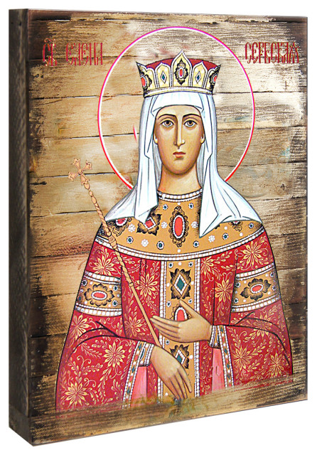 Saint Elena Icon, 16"x12" - Traditional - Prints And Posters - by G ...