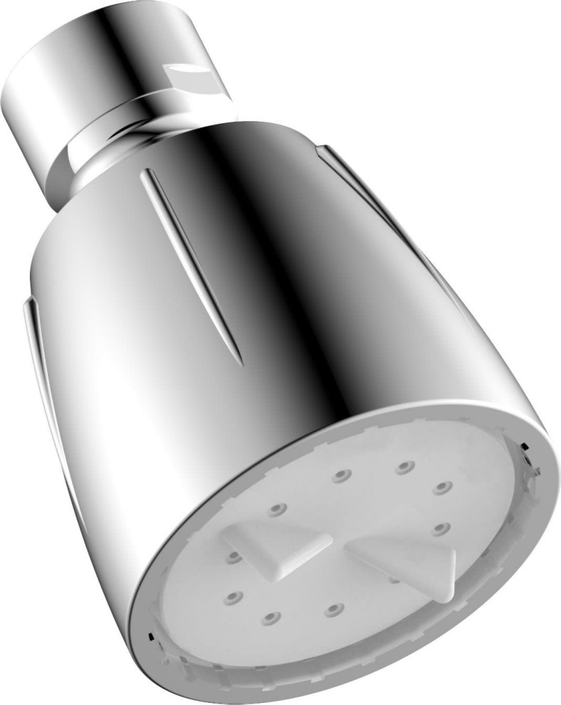 PROFLO PFSH362 2.5 GPM 2"W Single Function Shower Head - Contemporary ...