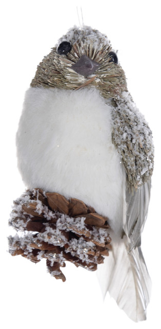 Sisal Bird Ornament, Set of 12 - Rustic - Christmas Ornaments - by ...