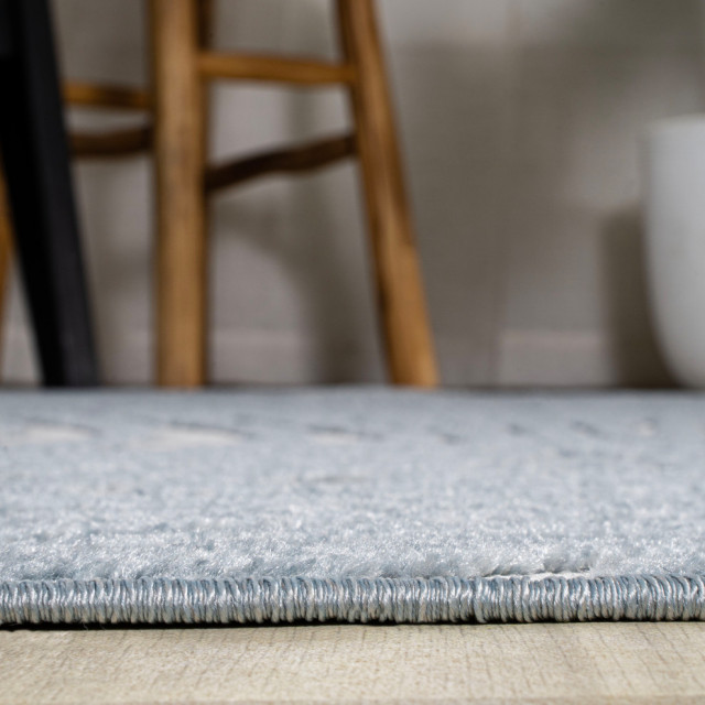 Maribo High-Low Abstract Groovy Striped Indoor/Outdoor Rug, 2 X 8 ...