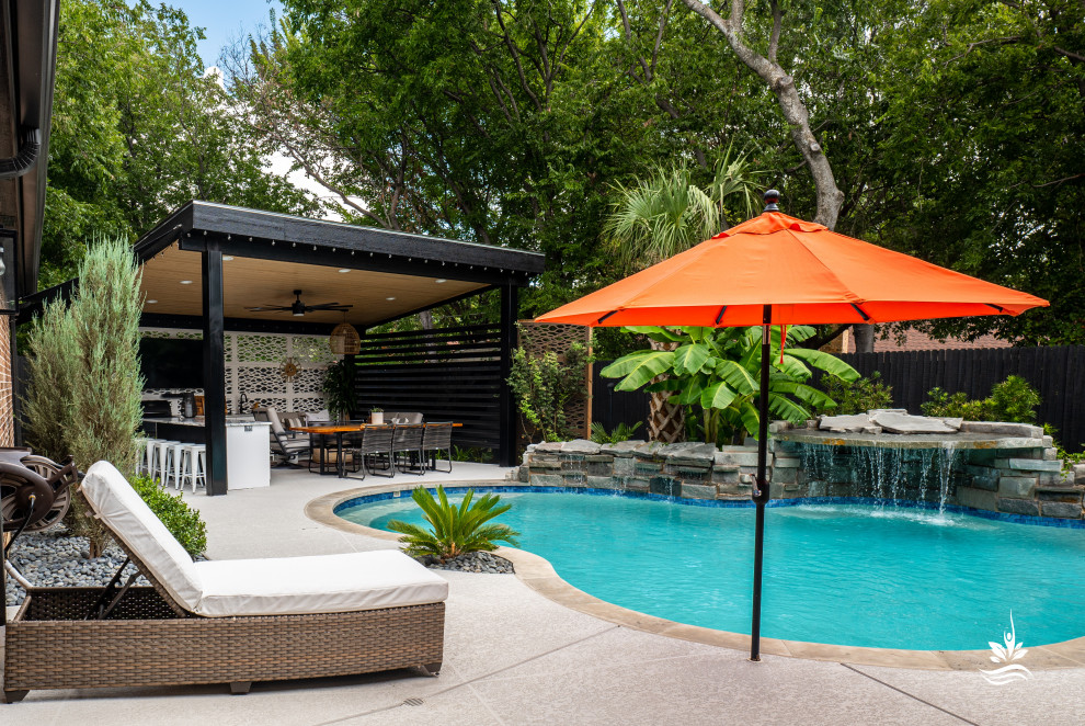 Tropical Rainforest - Asian - Pool - Dallas - by Selah Pools & Spas | Houzz