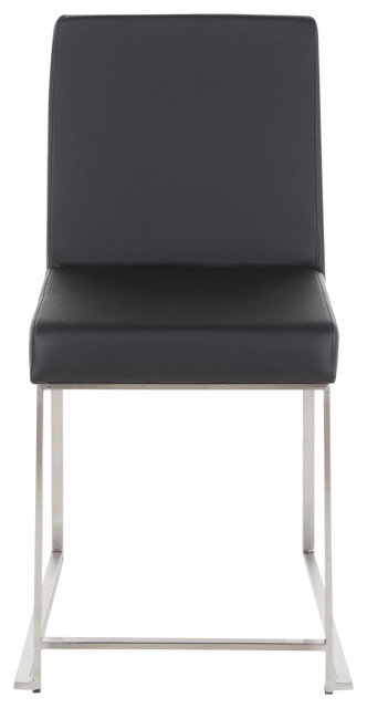 High Back Fuji Dining Chair, Set of 2 - Contemporary - Dining Chairs ...