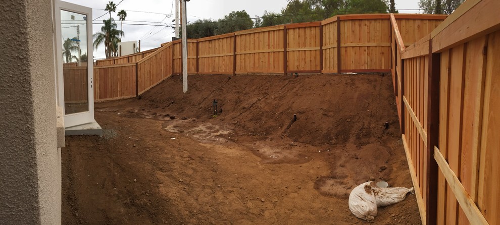 Retaining wall or slope edging?