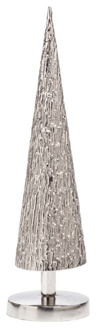 Torre and Tagus Metal 14.5" Decor Tree Sculpture, Silver - Contemporary ...