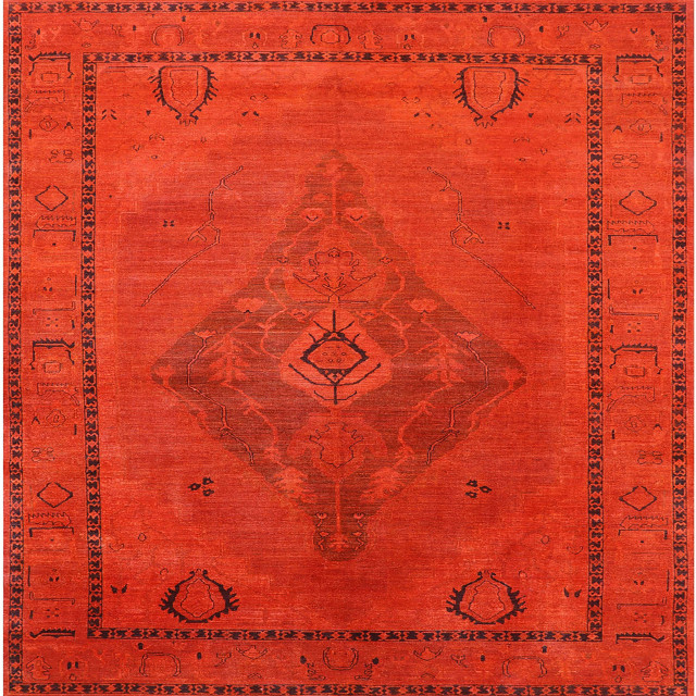 Ahgly Company Indoor Rectangle Mid-Century Modern Area Rugs, 5' x 7', 5 ...