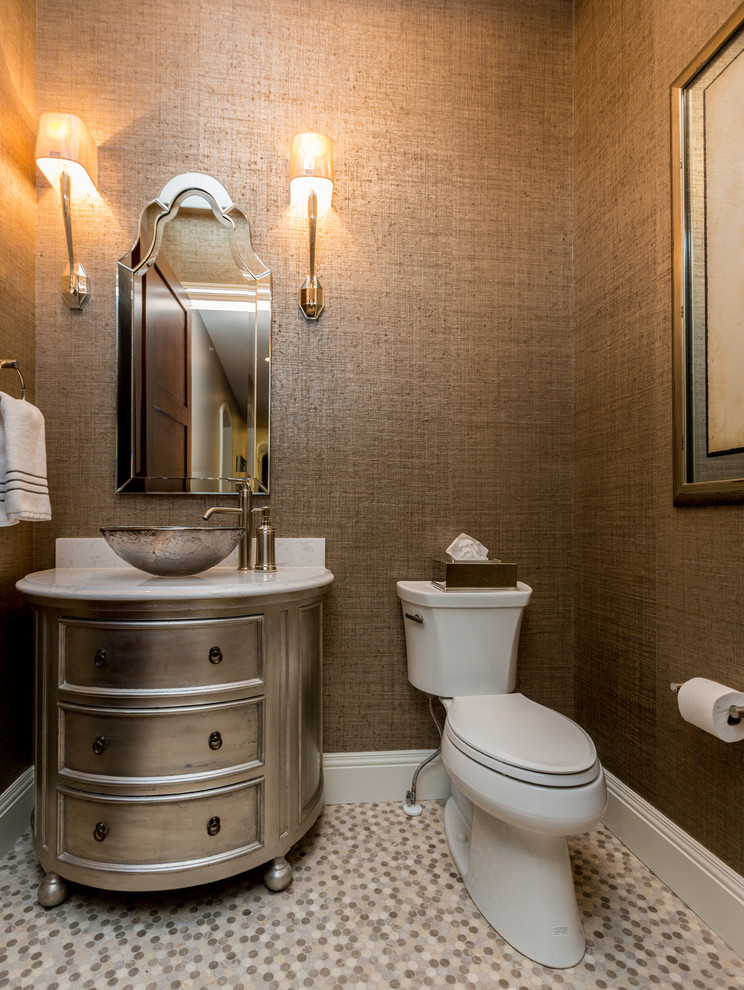 Transitional Powder Room - Transitional - Powder Room - Other