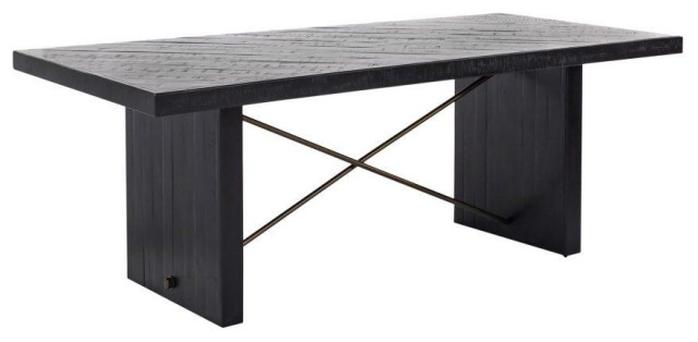 Sicily Dining Table - Industrial - Dining Tables - by Old Bones Co ...