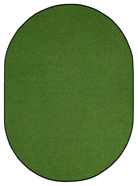 FurnishMyPlace Green Turf Artificial Grass Indoor/Outdoor Area Rug, 4 ...