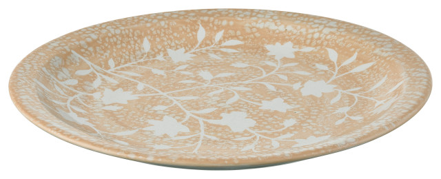 Yvonne Charger - Cream Glazed - Farmhouse - Charger Plates - by ELK ...