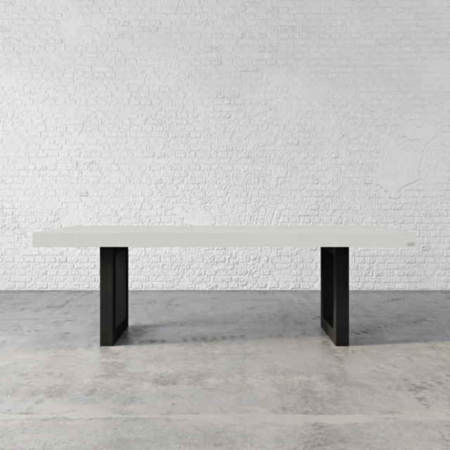 Zen Concrete Dining Table - Industrial - Dining Tables - by Trueform ...