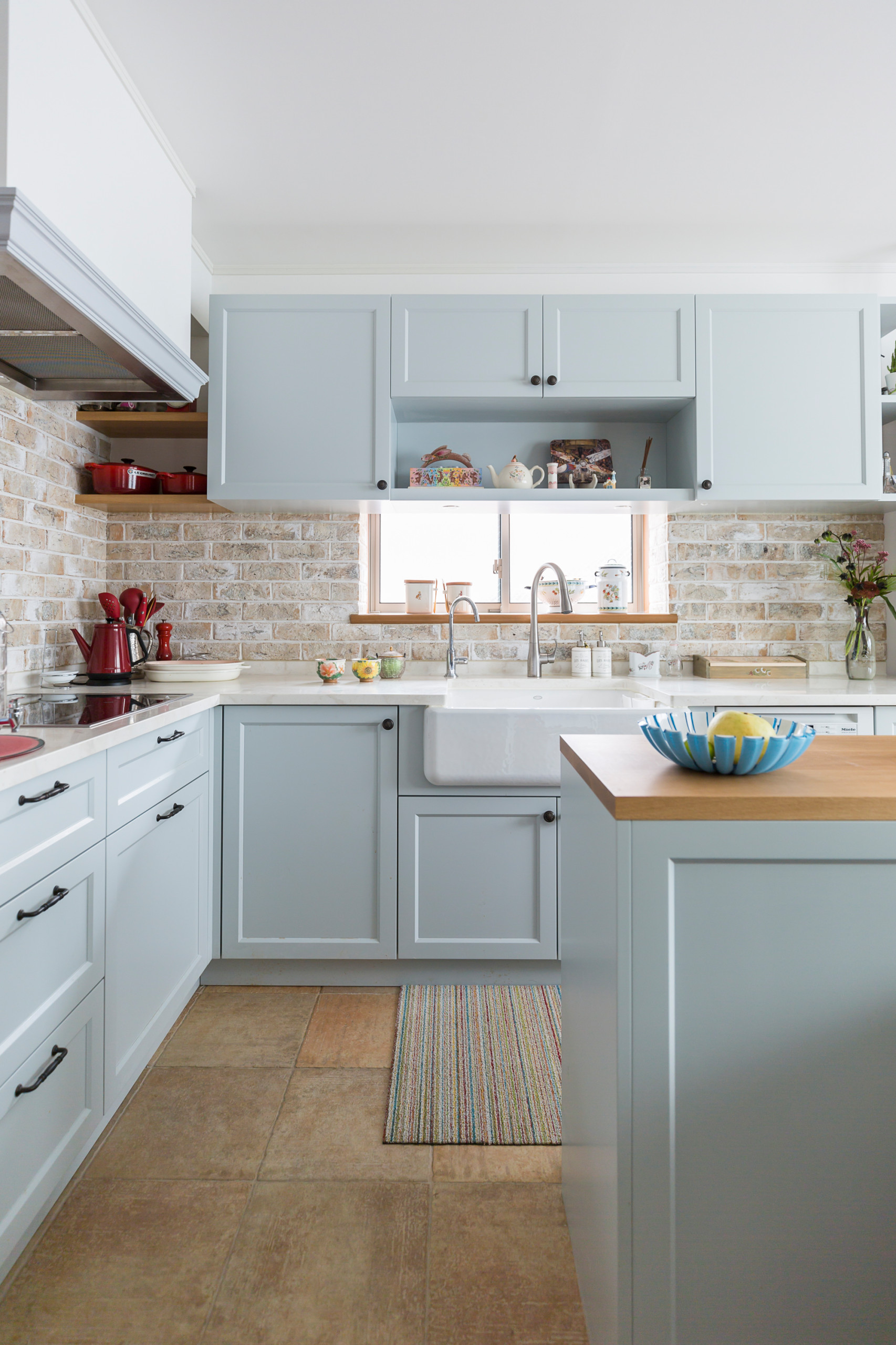 39+ White Brick Backsplash ( ROUGH TEXTURE ) - Natural Bricks